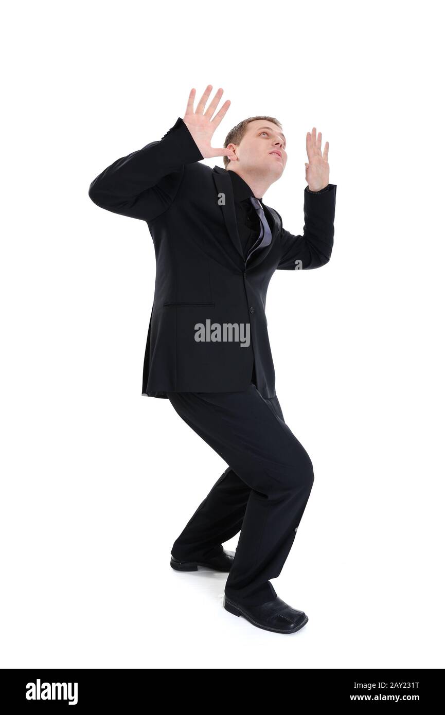 Scared shocked face eyes Cut Out Stock Images & Pictures - Alamy