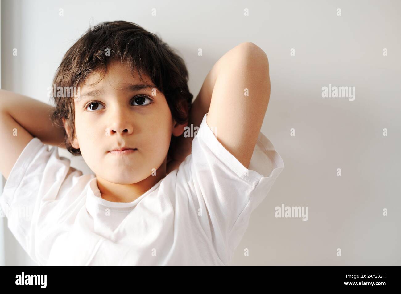 Closeup portrait of kid Stock Photo - Alamy