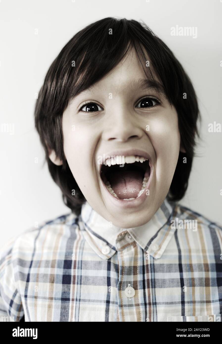 Closeup portrait of kid Stock Photo - Alamy