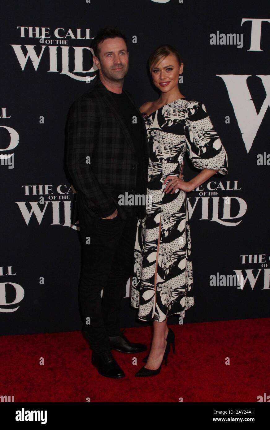 Los Angeles, USA. 13th Feb, 2020. Adam Fergus, Hayley Erin 02/13/2020 ...