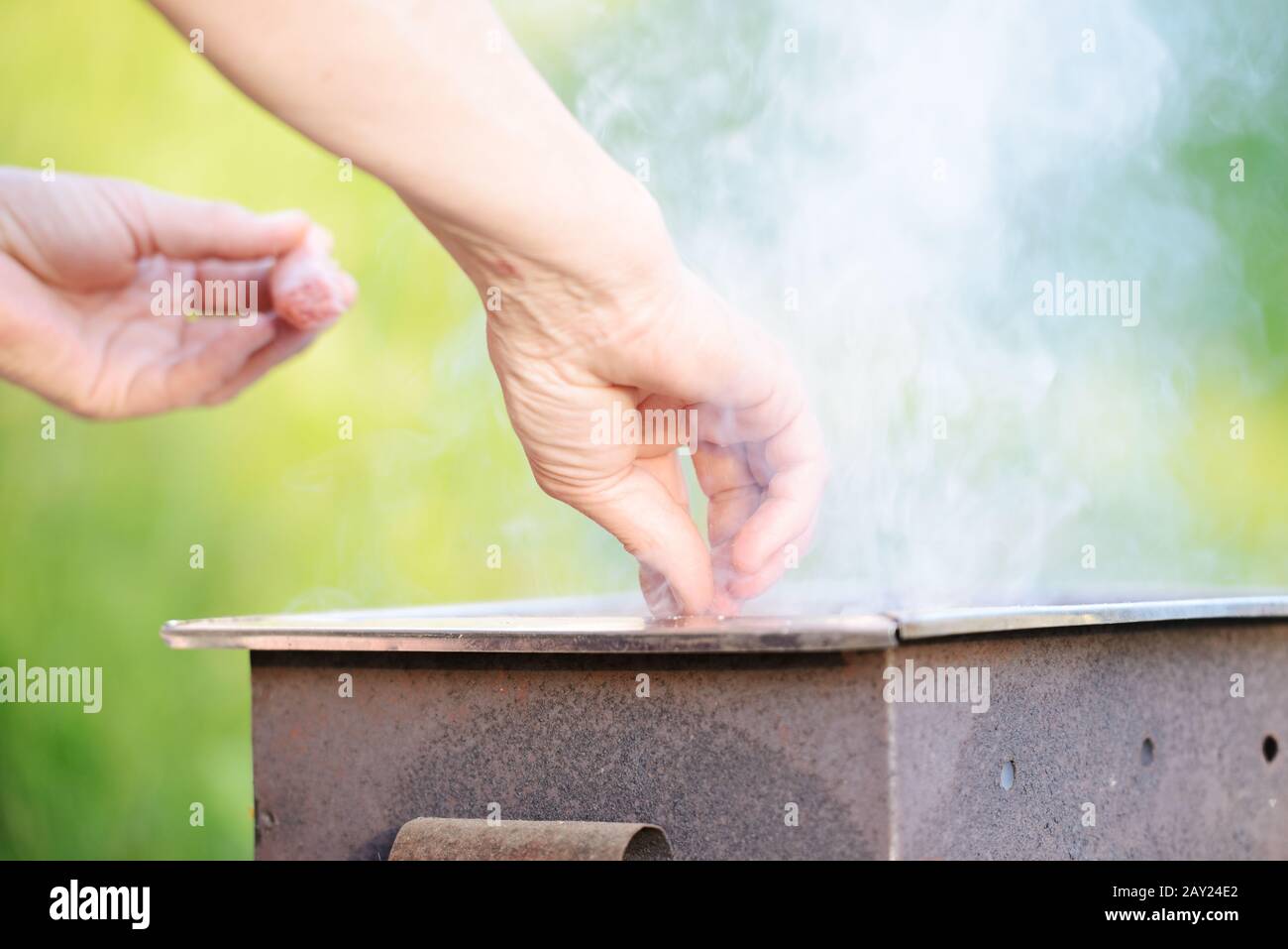 Weekend barbecued hi-res stock photography and images - Alamy