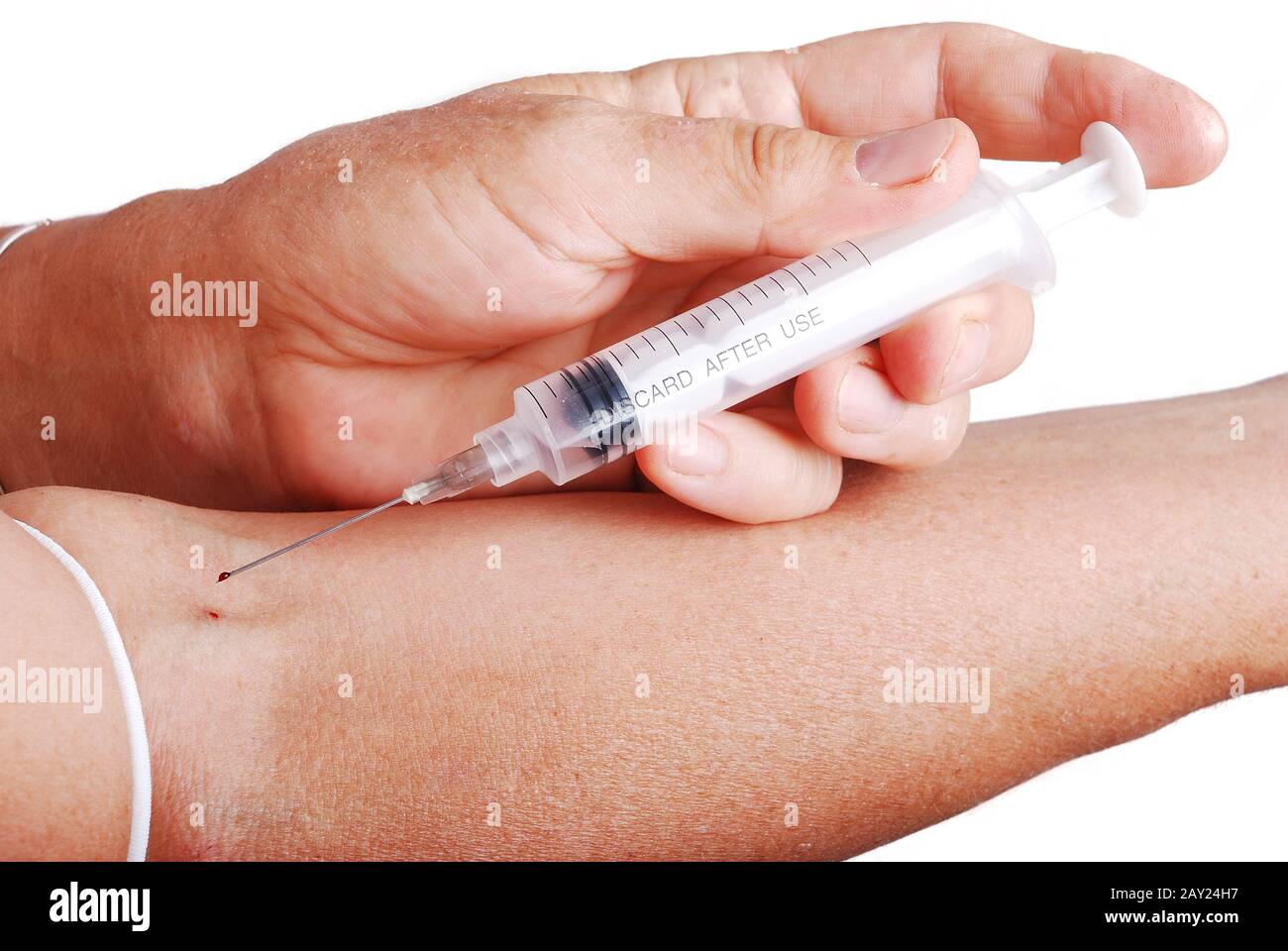 Drugs addict activities and some used tools Stock Photo - Alamy