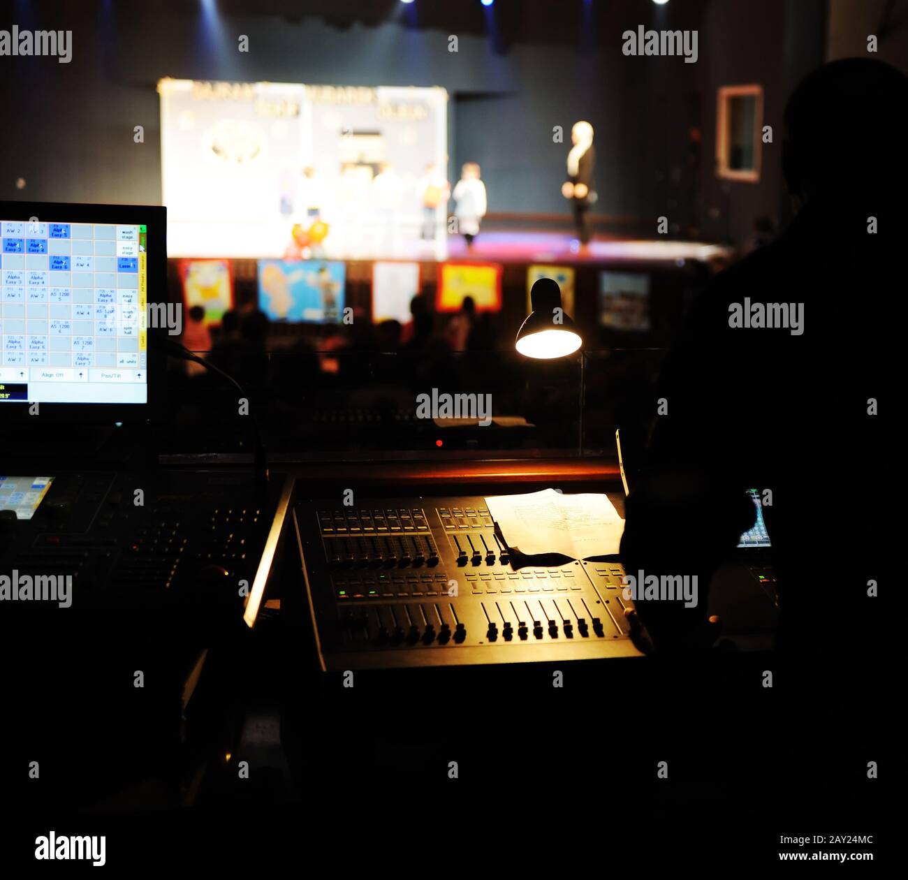 Mixing desk display hi-res stock photography and images - Alamy