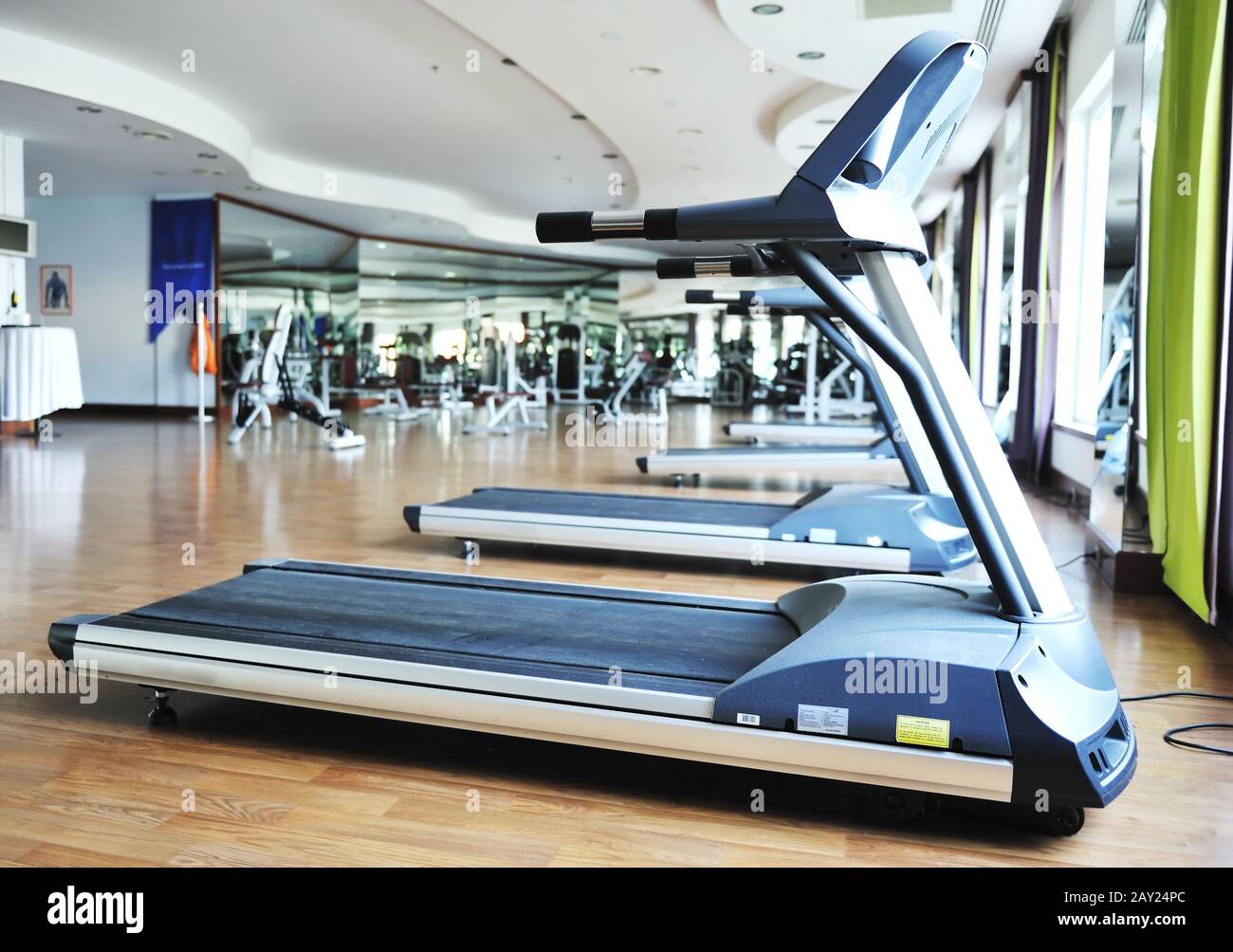 sport club gym Stock Photo - Alamy