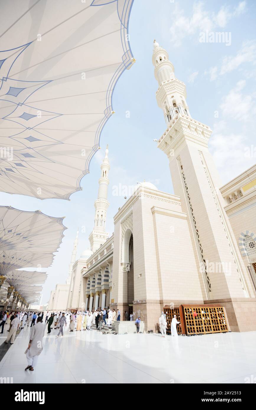 Islamic Holy Mosque at Madina Stock Photo - Alamy