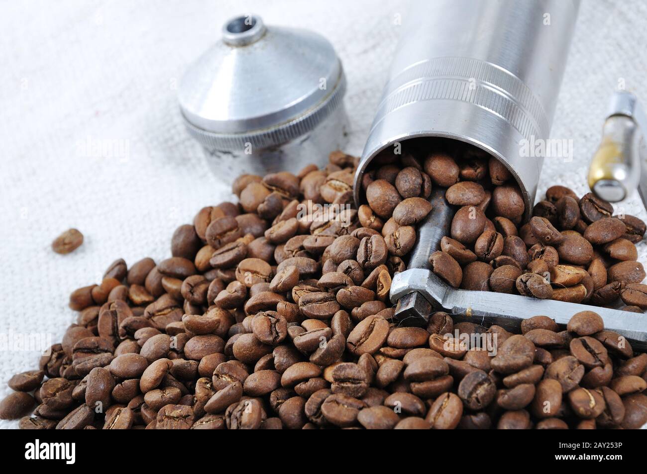 Coffey and its instruments or tools Stock Photo - Alamy