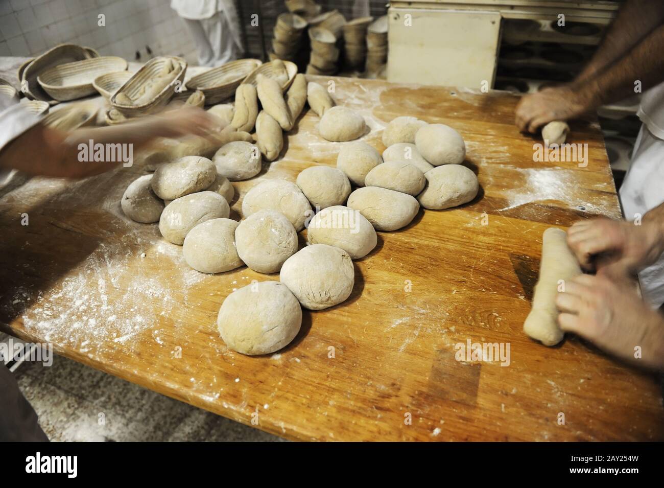 Bread Making Factory High Resolution Stock Photography and Images - Alamy