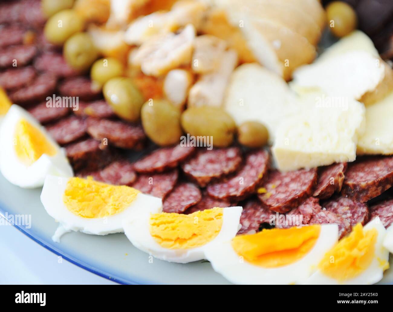 Healthy and unhealthy food Stock Photo - Alamy