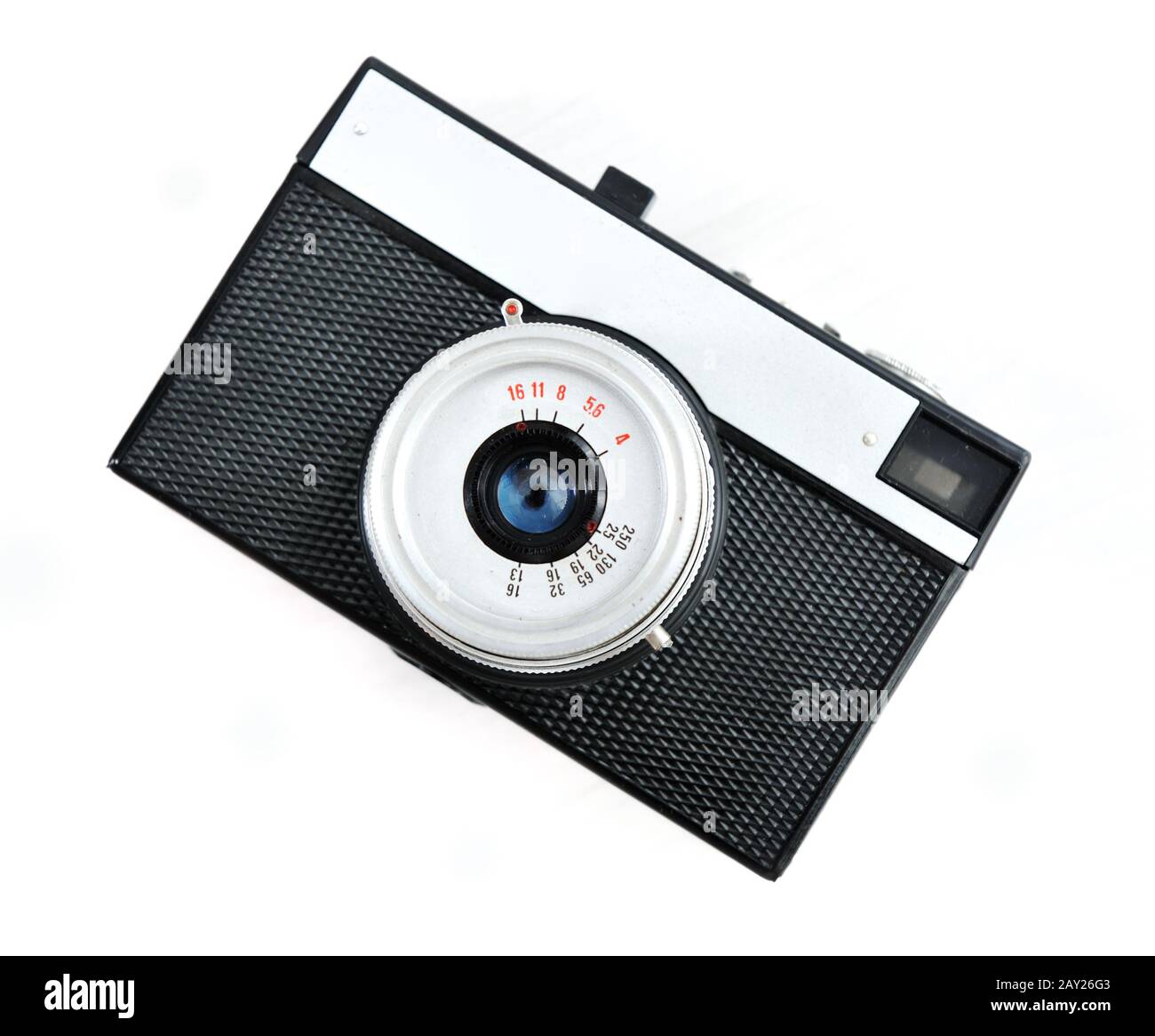 Retro old camera isolated Stock Photo - Alamy