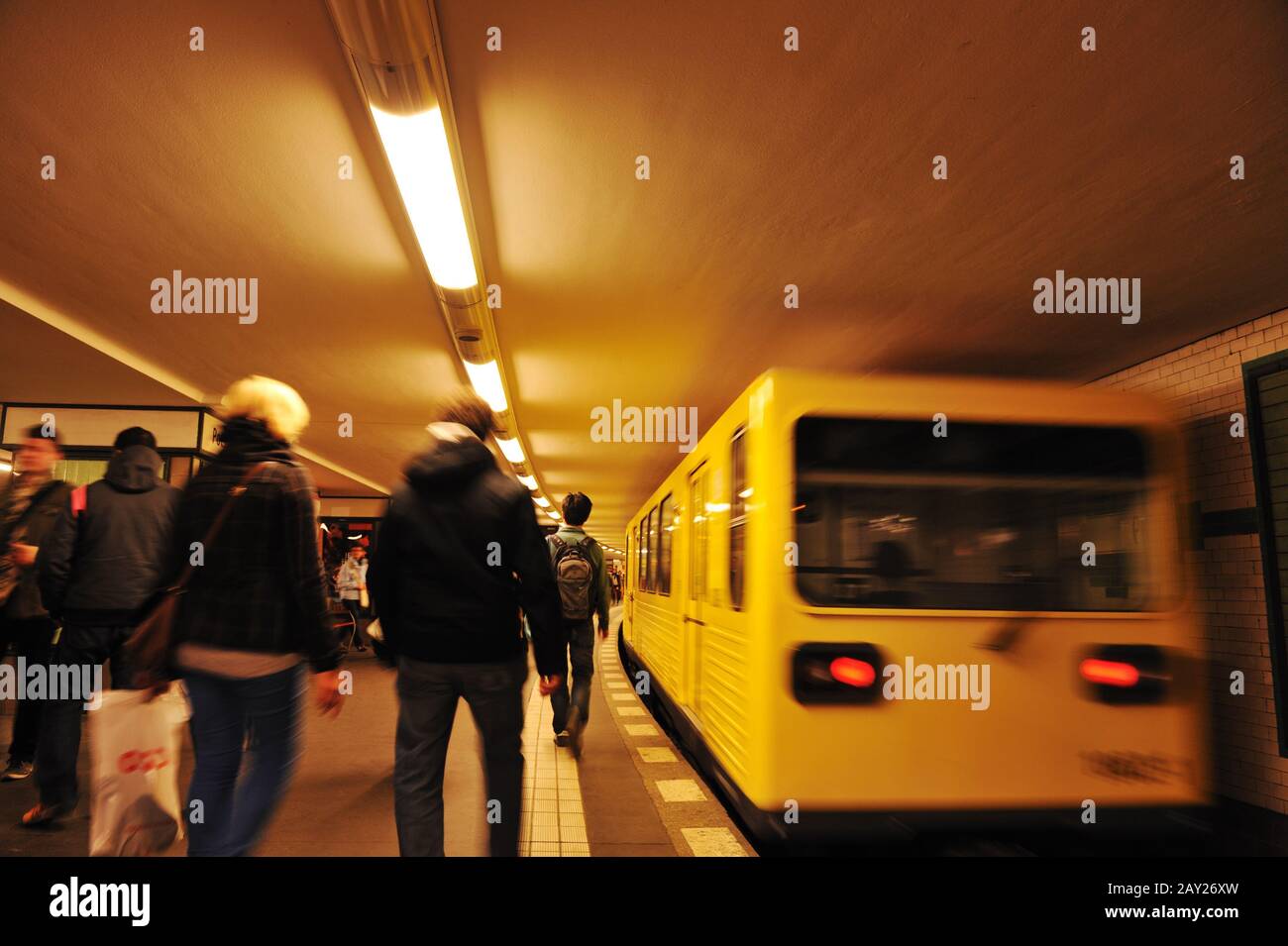 People crowd walking at subway Stock Photo - Alamy
