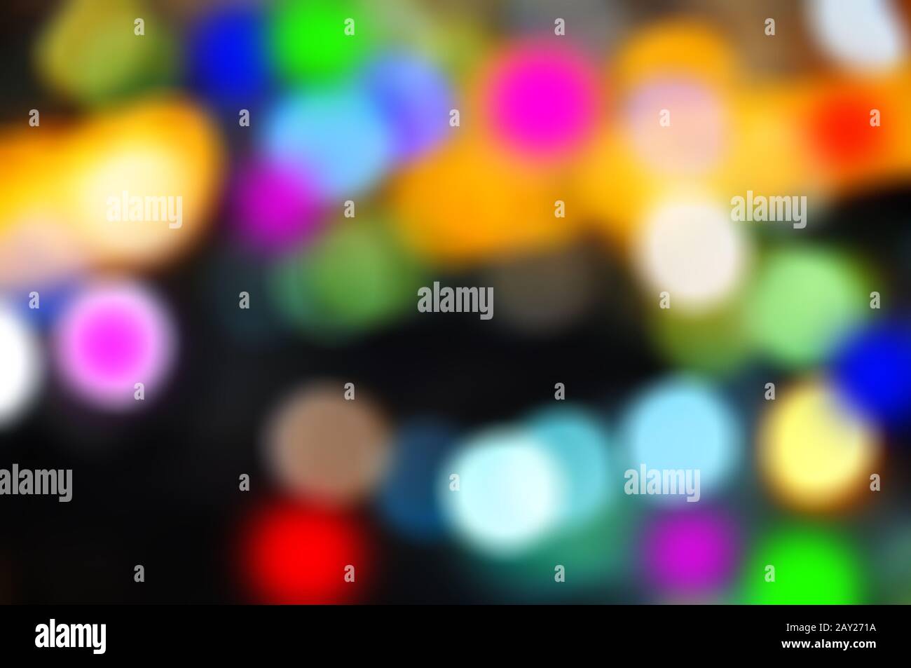 Beautiful colors in the night Stock Photo - Alamy