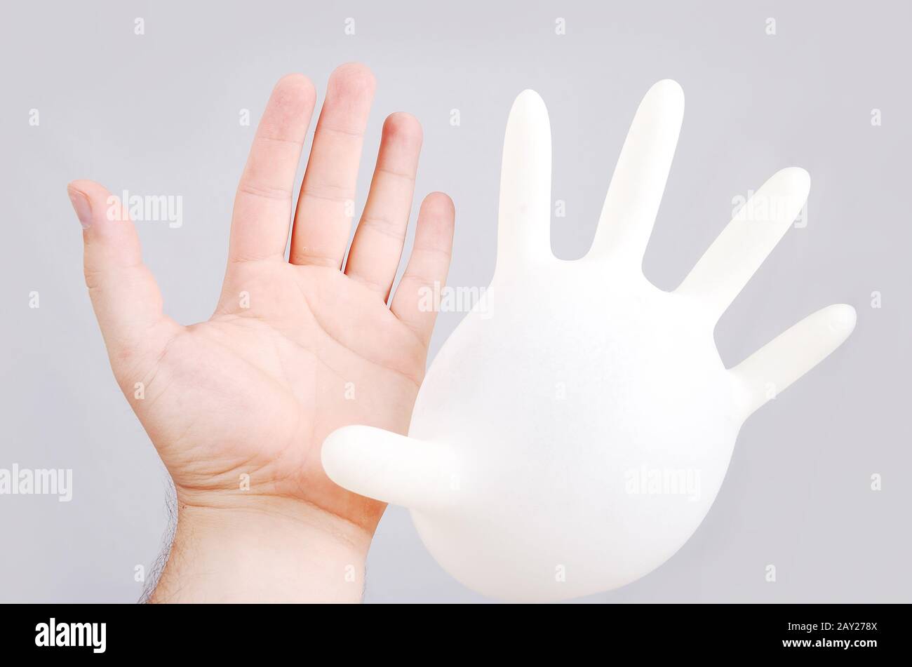 Glove balloon hi-res stock photography and images - Alamy