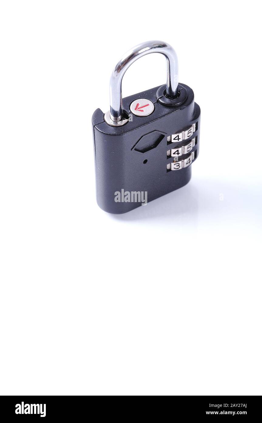 Shield security padlock hi-res stock photography and images - Alamy