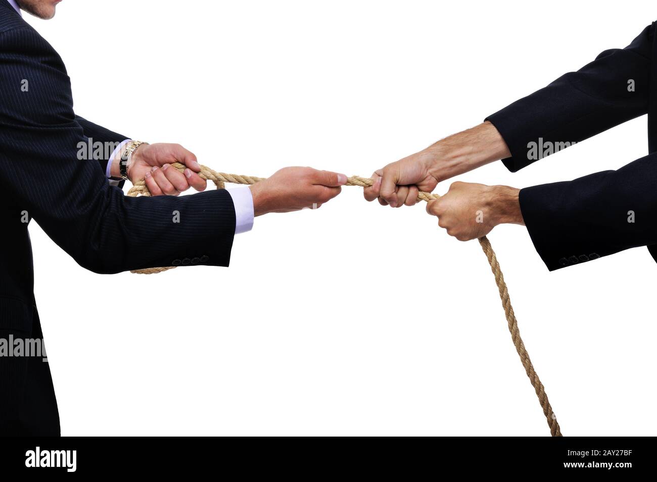 Woman pulling arm man hi-res stock photography and images - Alamy