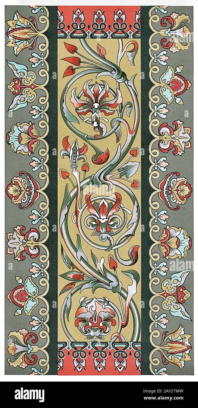 19th century indian pattern hi-res stock photography and images - Alamy