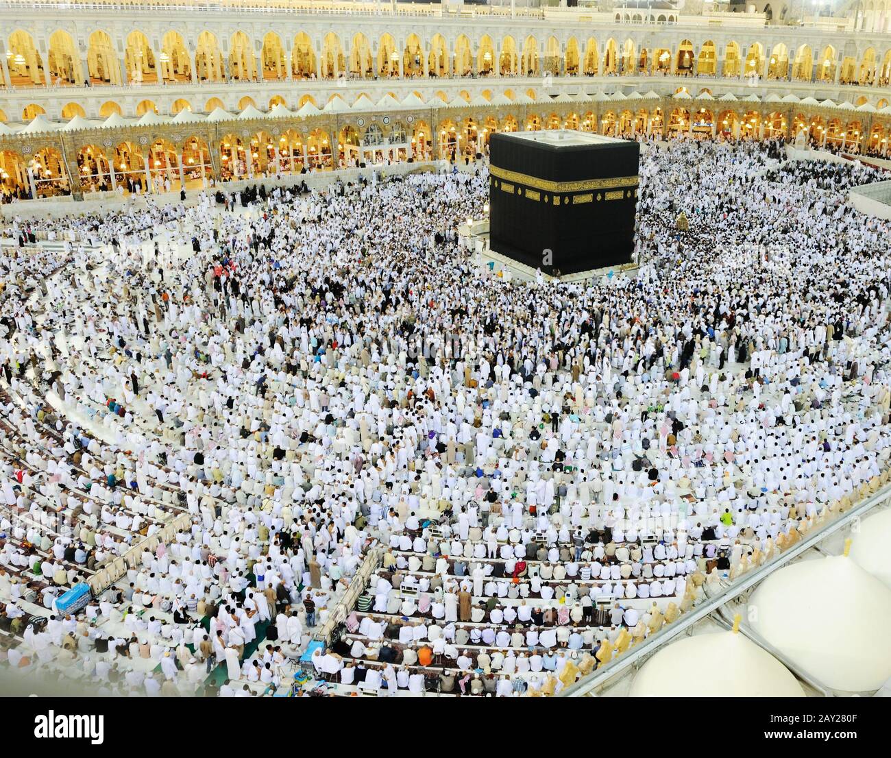 Makkah Kaaba Hajj Muslims Stock Photo - Alamy