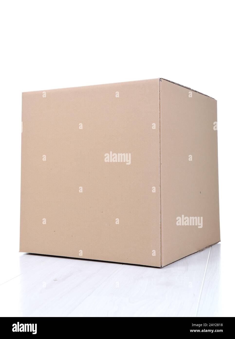 Paper box for packaging isolated Stock Photo - Alamy