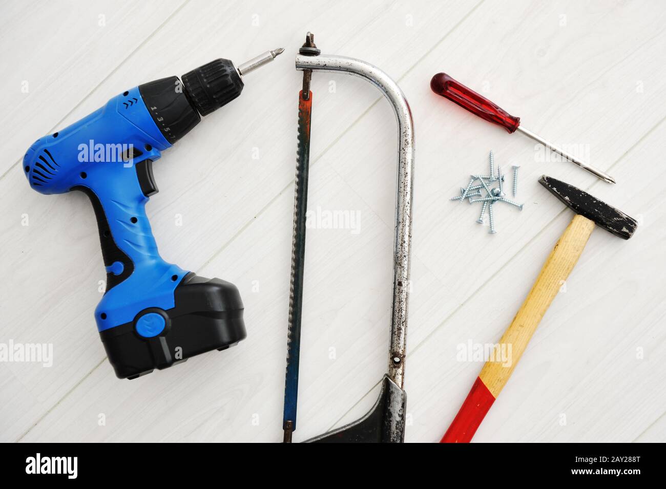 Tools and equipment for work Stock Photo - Alamy