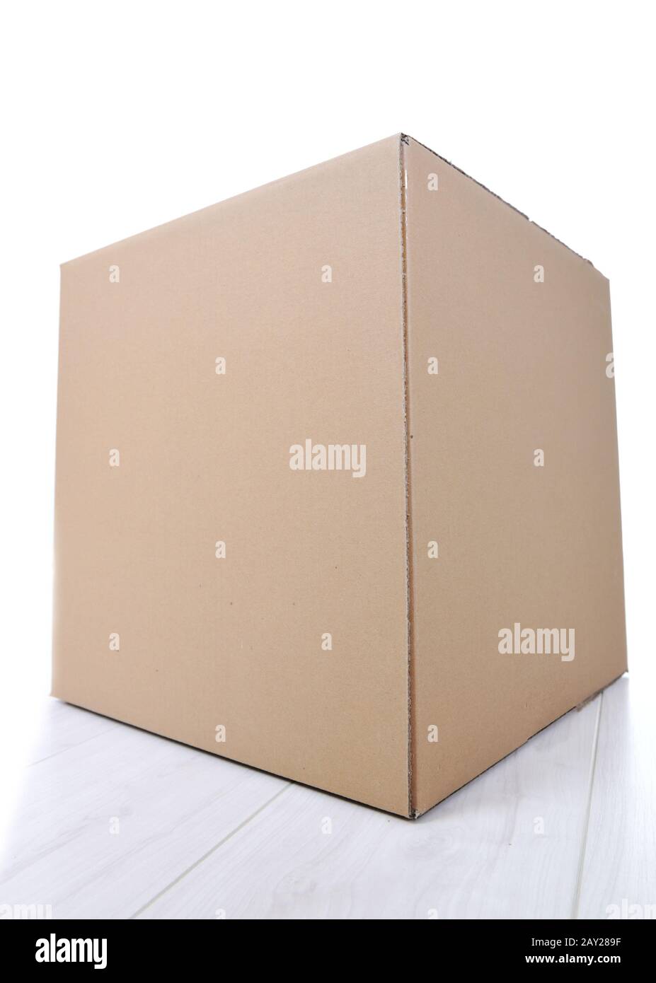 Paper box for packaging isolated Stock Photo - Alamy