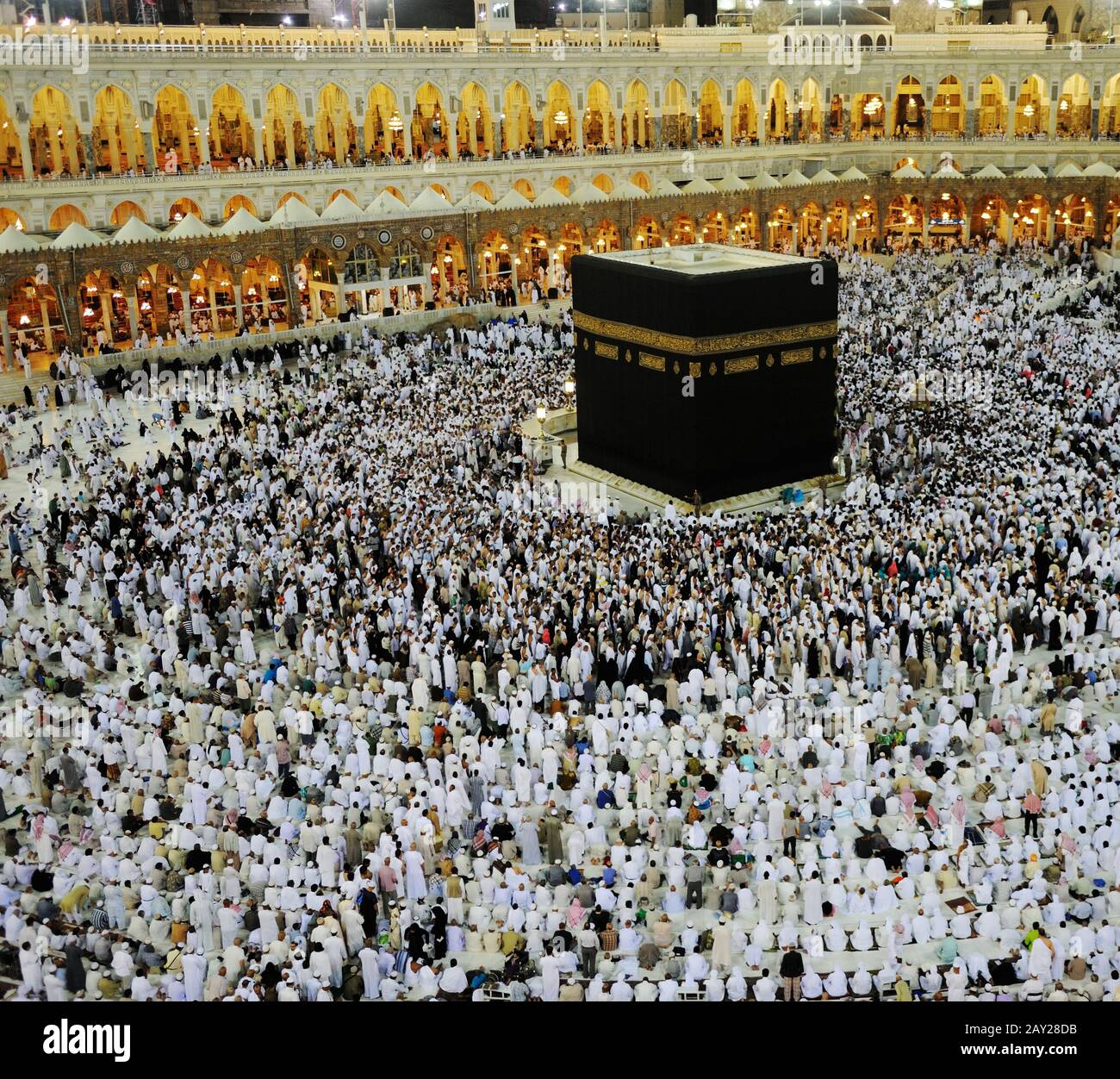 Makkah Kaaba Hajj Muslims Stock Photo - Alamy