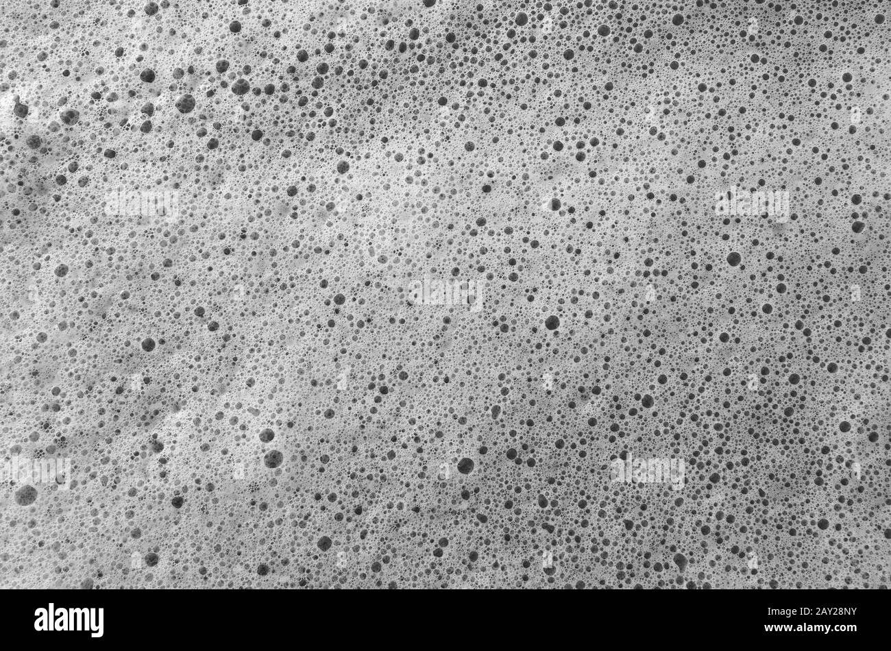Foam with bubbles - background image Stock Photo - Alamy