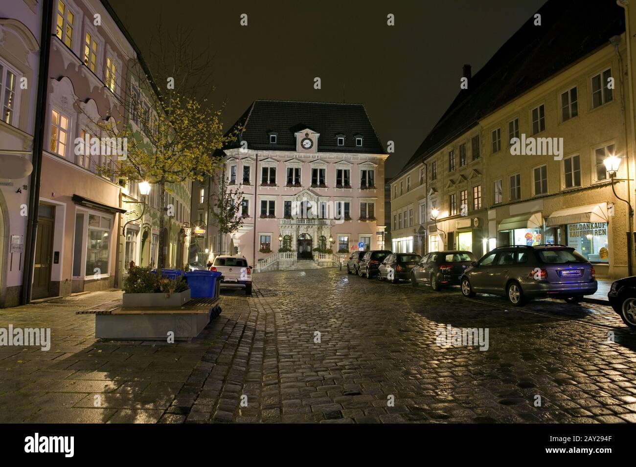 Town hall in the historic old town Stock Photo - Alamy
