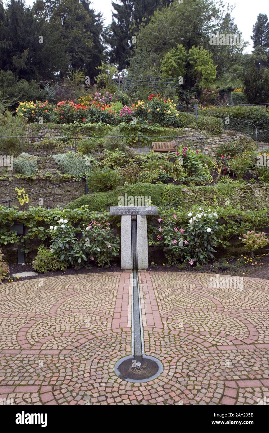 Monastery garden of the Crescentia Monastery Stock Photo - Alamy