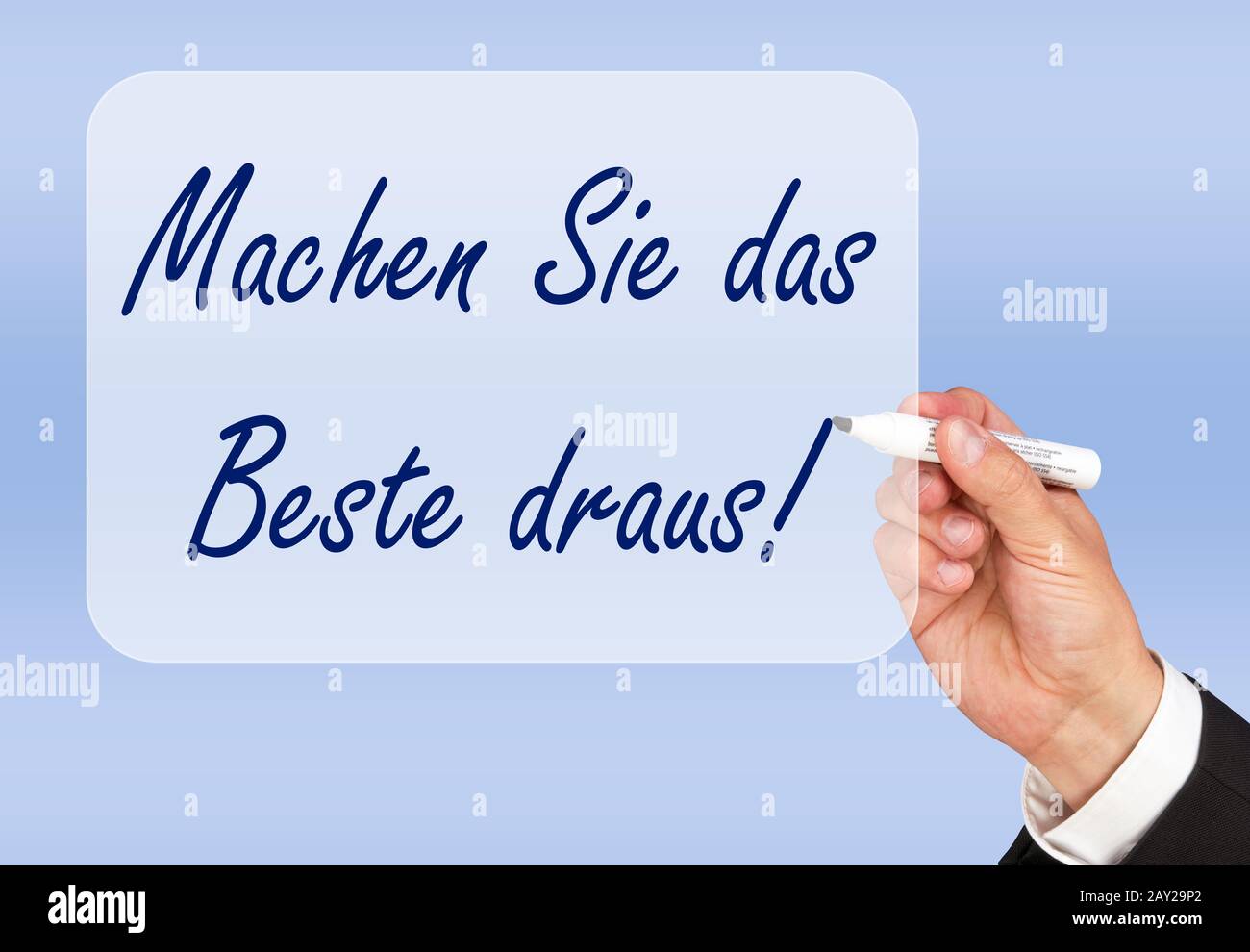 Make the best of it! Stock Photo - Alamy