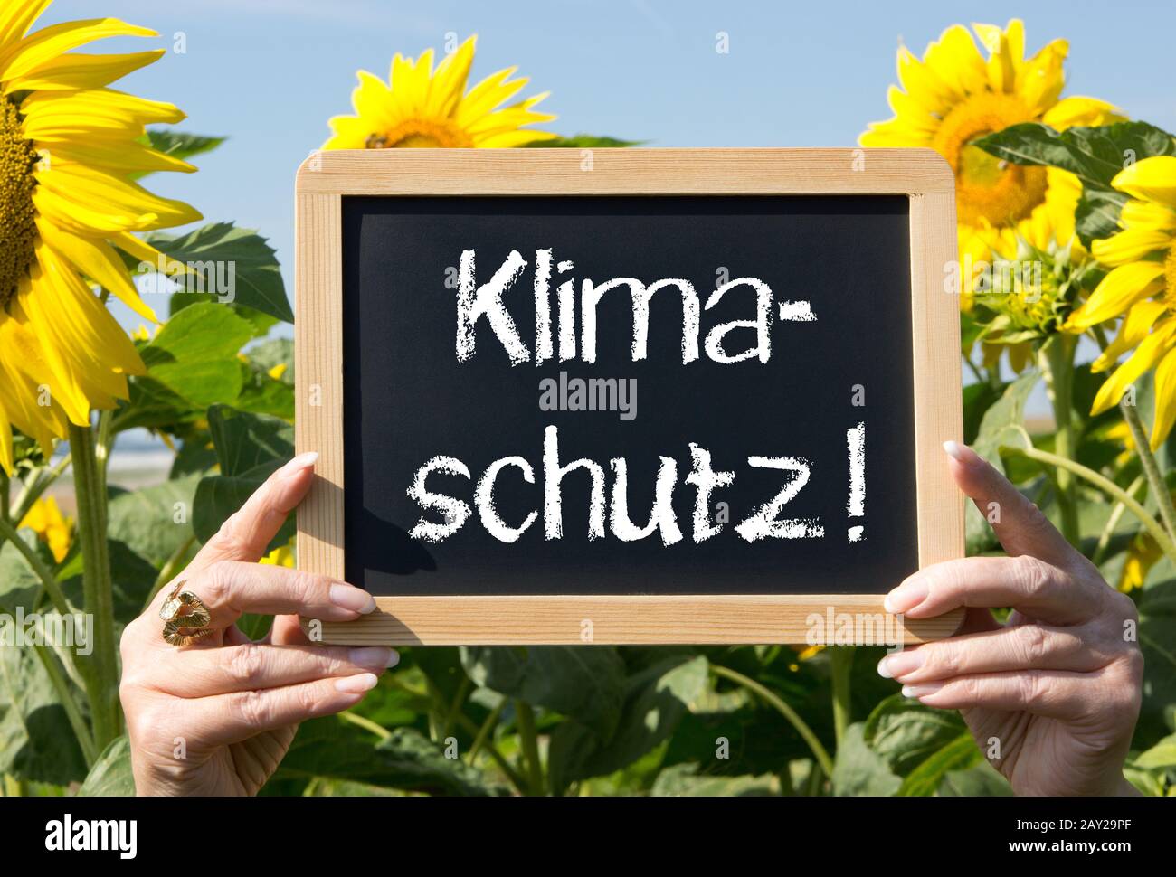 Climate protection ! Stock Photo - Alamy