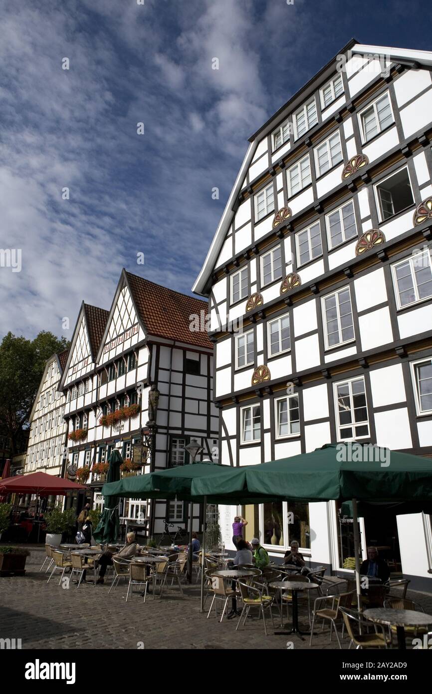 Houses in the historic old town Stock Photo - Alamy