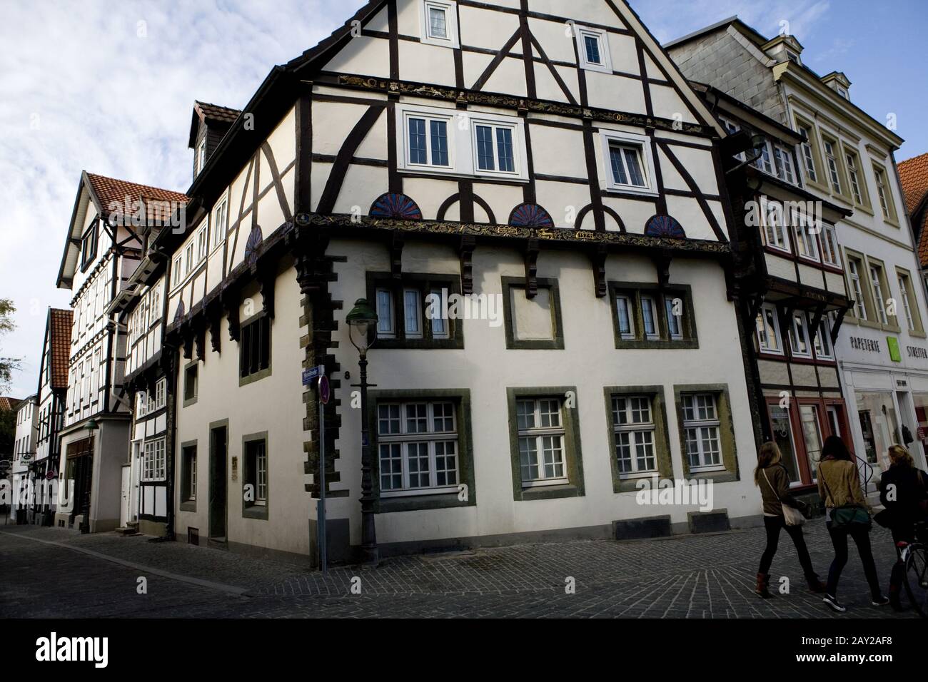 Houses in the historic old town Stock Photo - Alamy