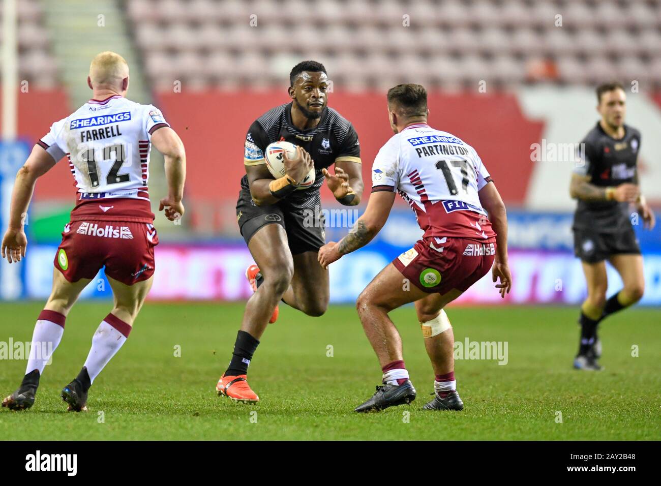 13th February 2020, DW Stadium, Wigan, England; Betfred Super League ...