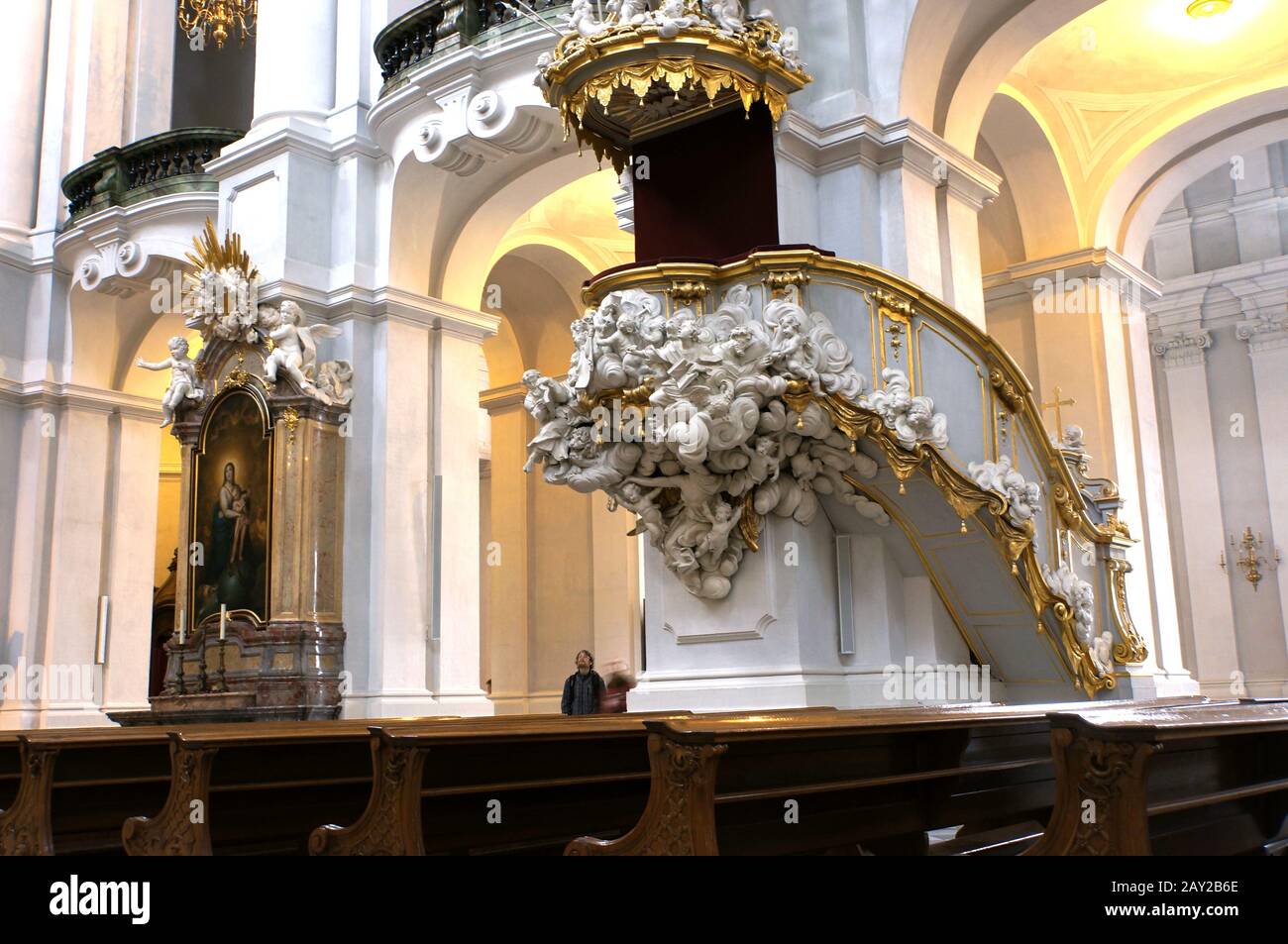 Catholic Court Church Stock Photo - Alamy