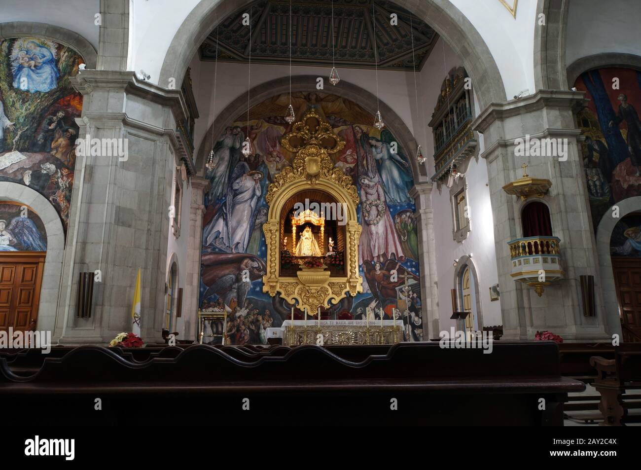 Basilica of Our Lady of Candelaria Stock Photo - Alamy