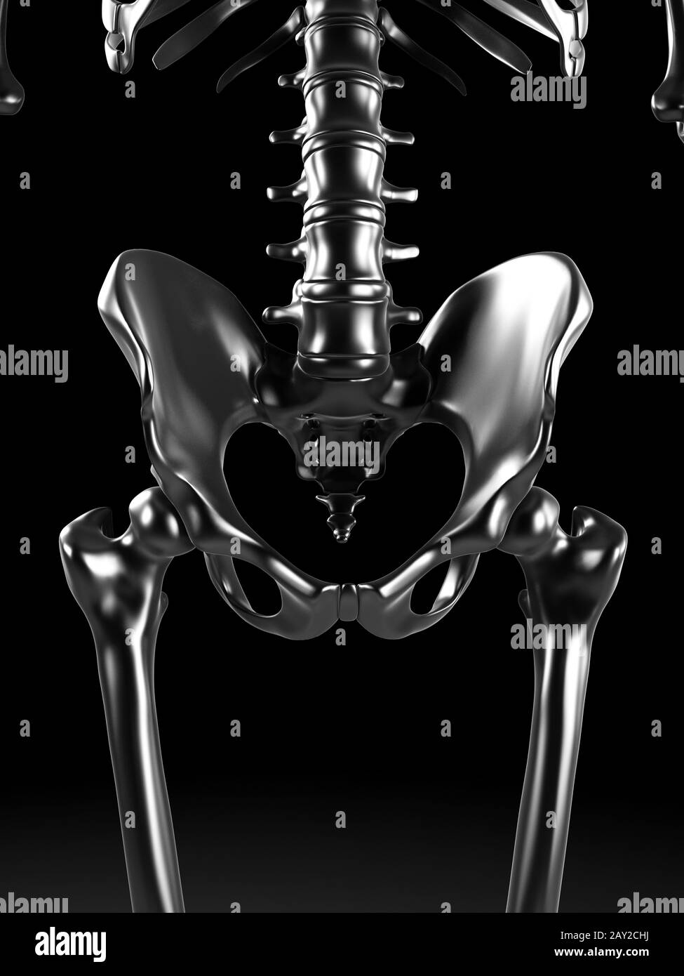 3d rendered illustration - metal skeleton Stock Photo - Alamy
