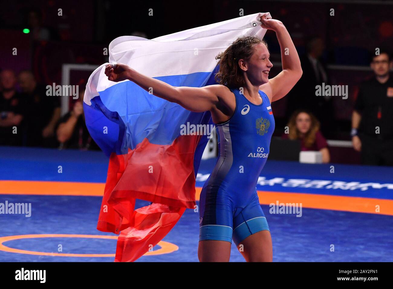 Rome, Italy. 13th Feb, 2020. European Championships Women's Wrestling ...