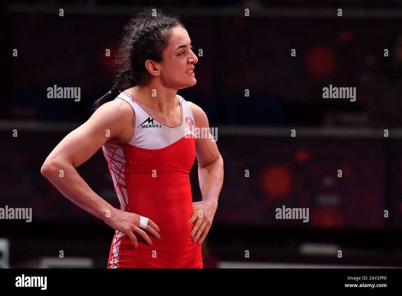 Rome, Italy. 13th Feb, 2020. European Championships Women's Wrestling ...