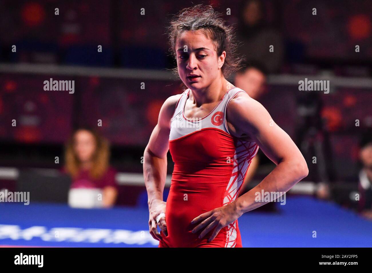Rome, Italy. 13th Feb, 2020. European Championships Women's Wrestling ...