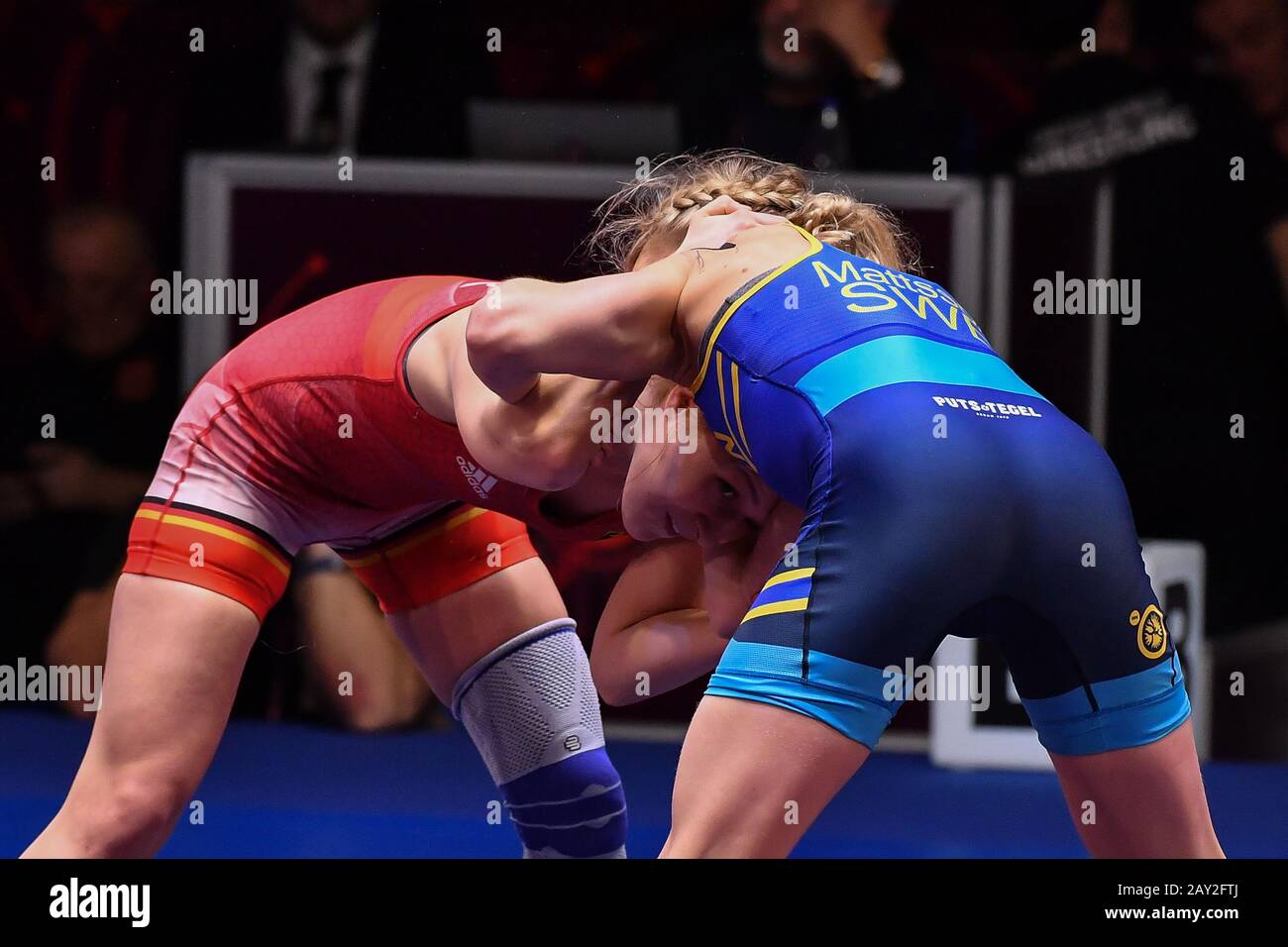 Rome, Italy. 13th Feb, 2020. European Championships Women's Wrestling ...