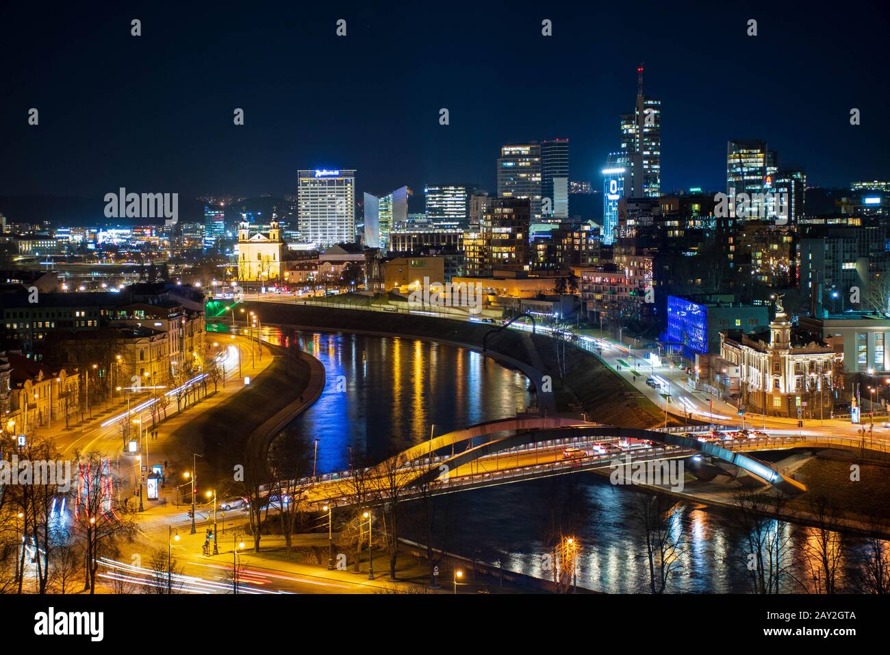 Capital Lituana Vilnius Is The Capital Of Lithuania And Its Largest