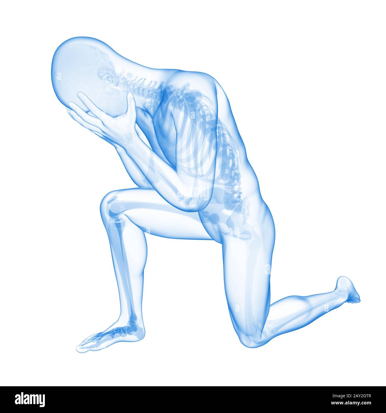 Sad skeleton Cut Out Stock Images & Pictures - Alamy