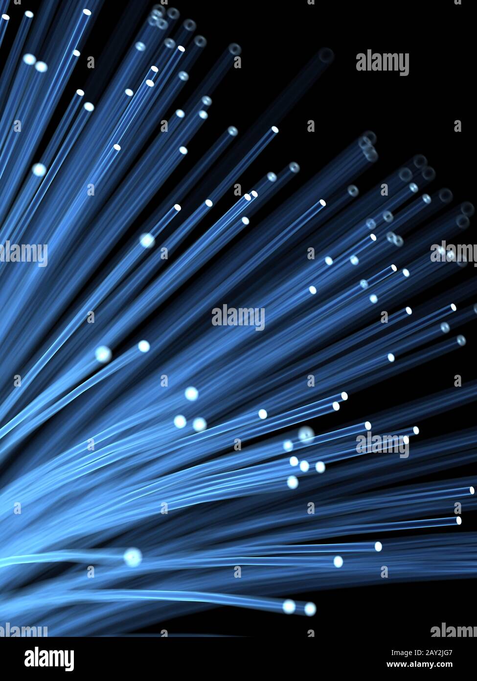 Fibre optics computer hi-res stock photography and images - Alamy