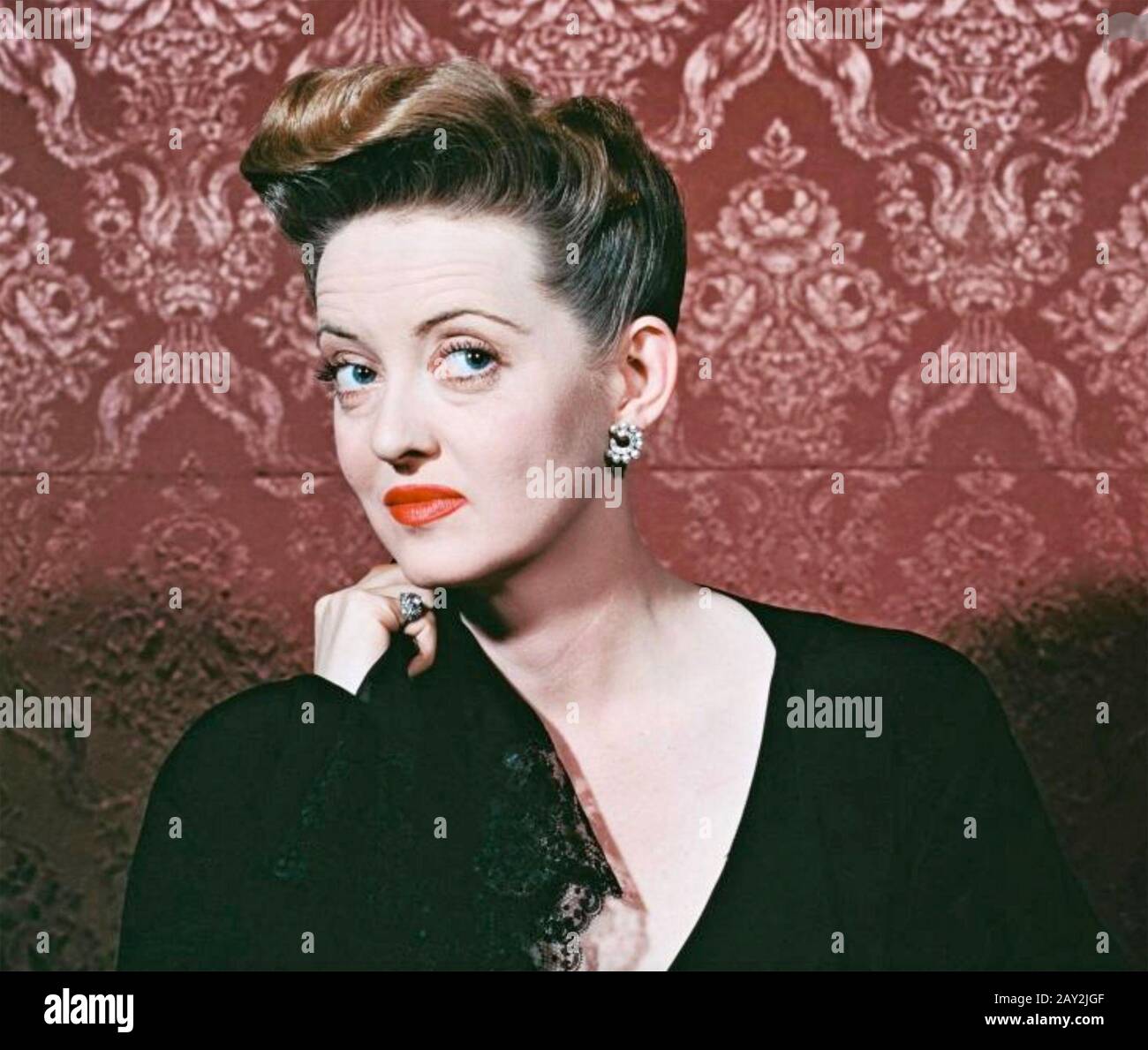 BETTE DAVIS (1908-1989) American film actress about 1950 Stock Photo ...