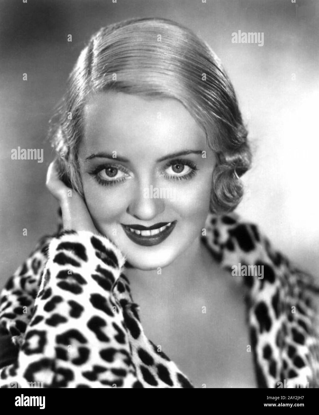 BETTE DAVIS (1908-1989) American film actress about 1930 Stock Photo ...