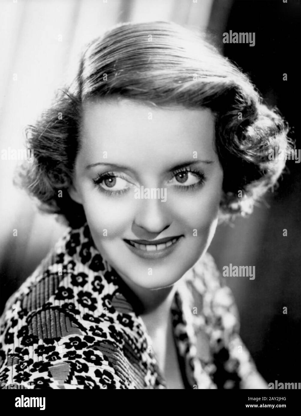 BETTE DAVIS (1908-1989) American film actress about 1935 Stock Photo ...
