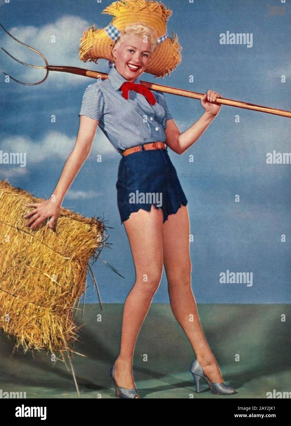 The actress betty grable hi-res stock photography and images - Alamy