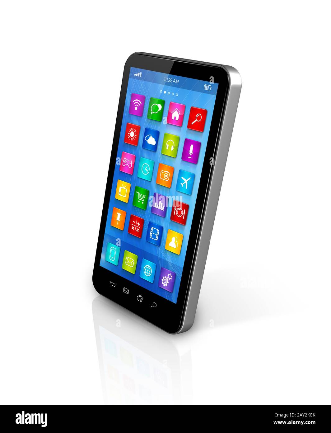 Smartphone Touchscreen HD - apps icons interface Stock Photo - Alamy