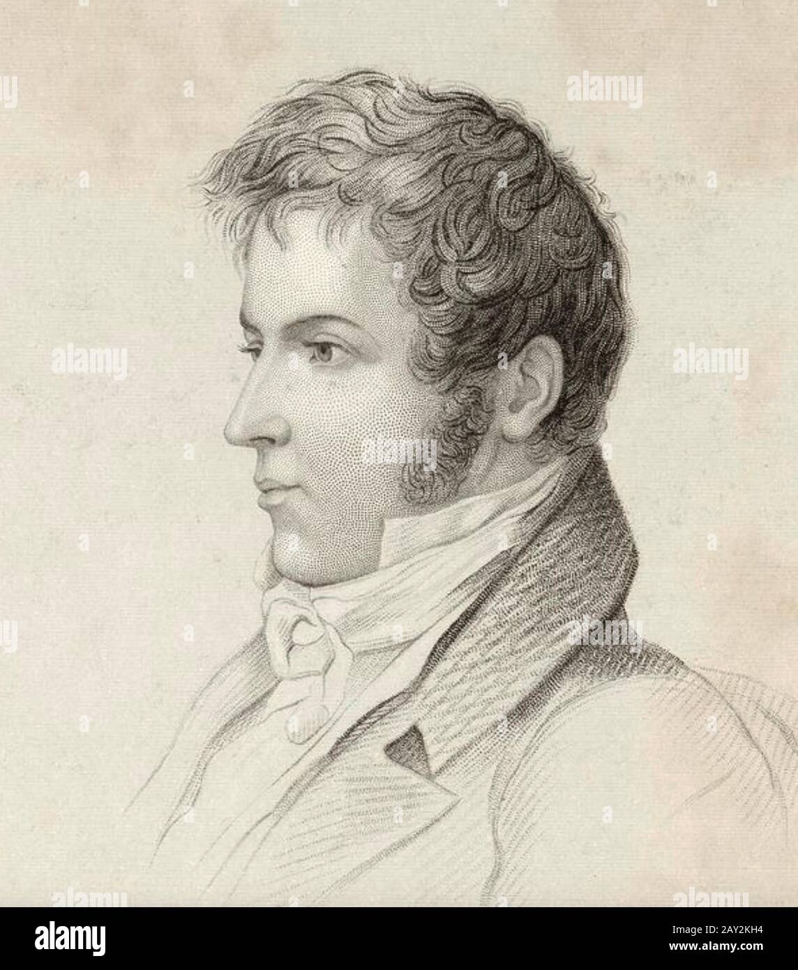 WASHINGTON IRVING (1783-1859) American diplomat and author Stock Photo ...
