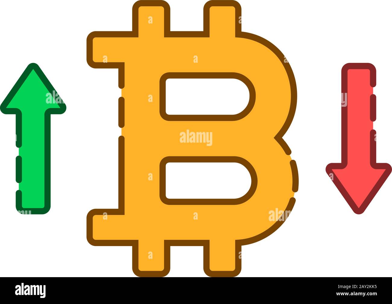 Bitcoin up down Stock Vector Images - Alamy Bitcoin up down Stock Vector Images - Alamy