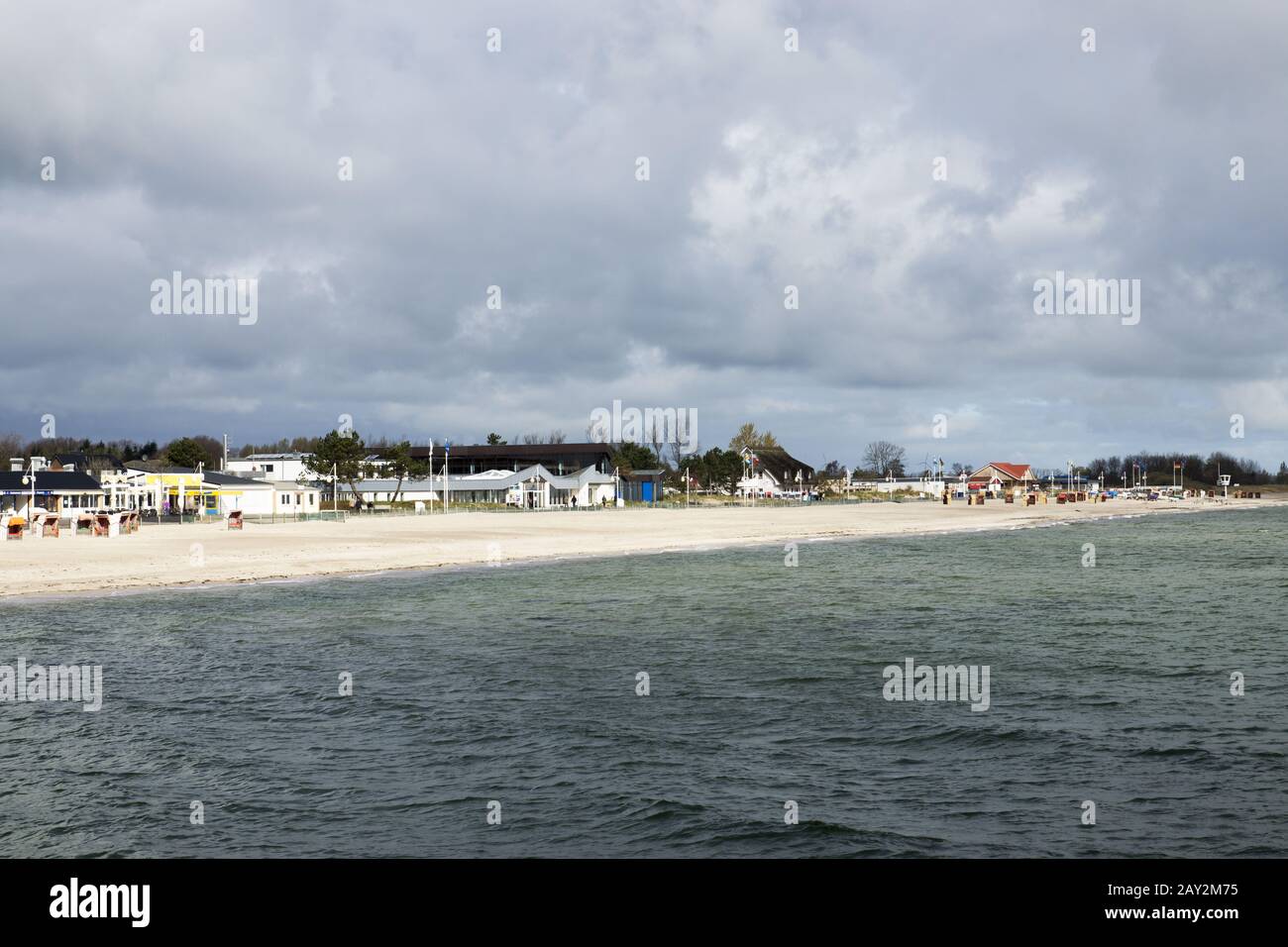 Beach promenade Dahme, Baltic Sea, Germany 2014 Stock Photo - Alamy